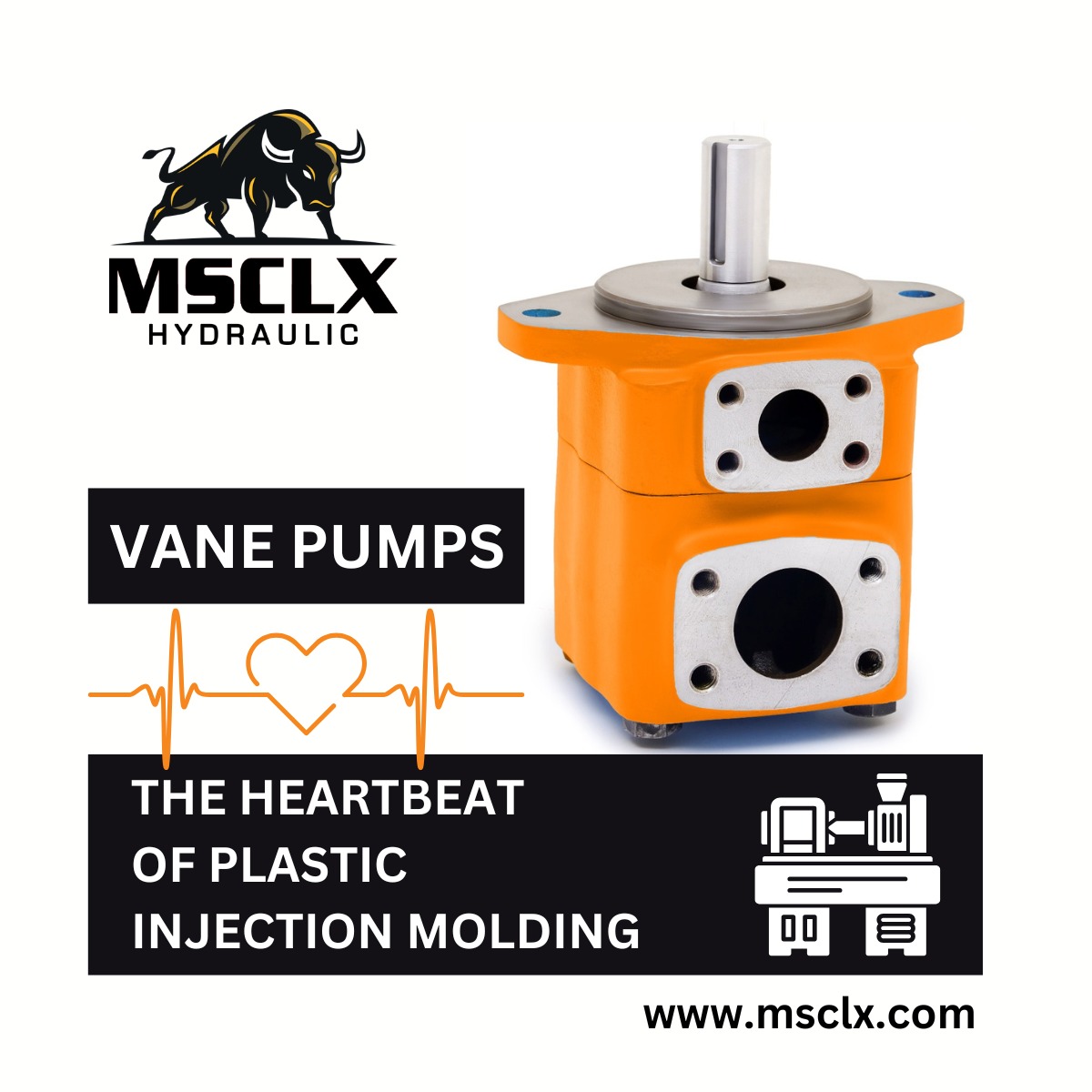 Vane Pumps: The Heartbeat of Plastic Injection Molding - MSCLX Hydraulic